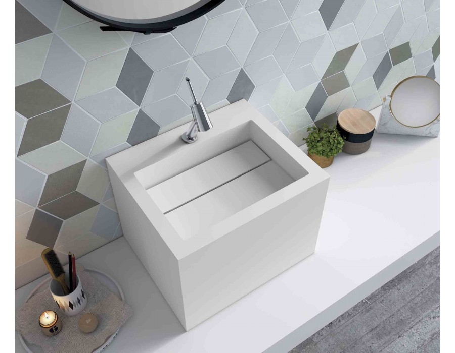 LAVABO SOLID SURFACE COMPAC ANYWAY SOLID | JOMACARSA, S.C....